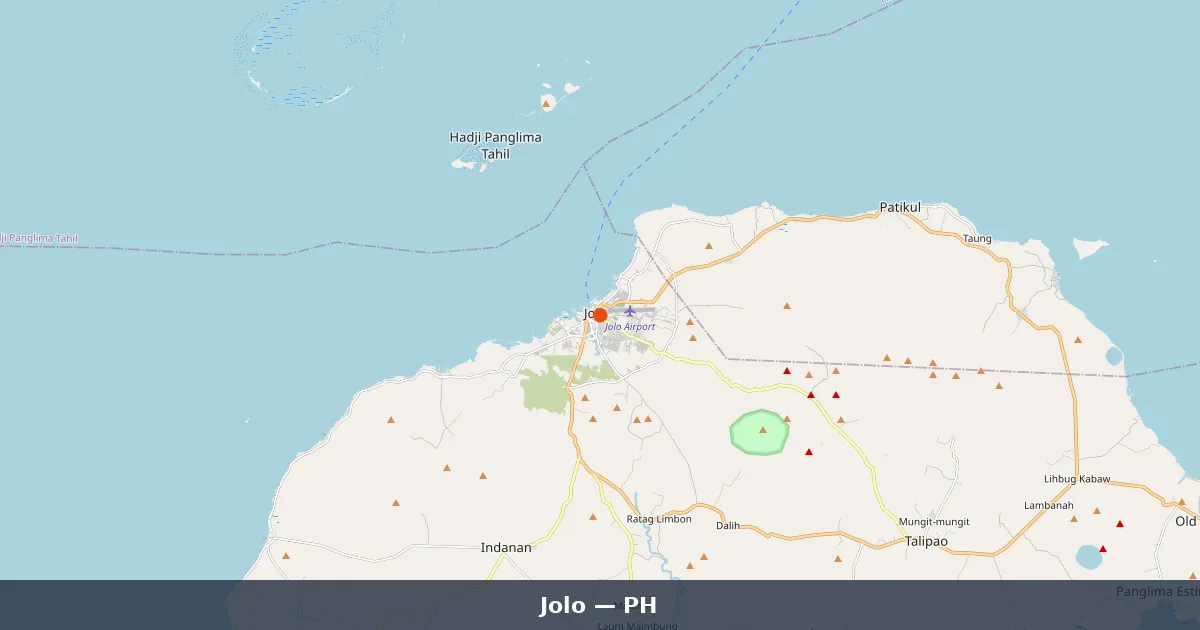 Jolo - Guide complet Philippines | Carte du Monde